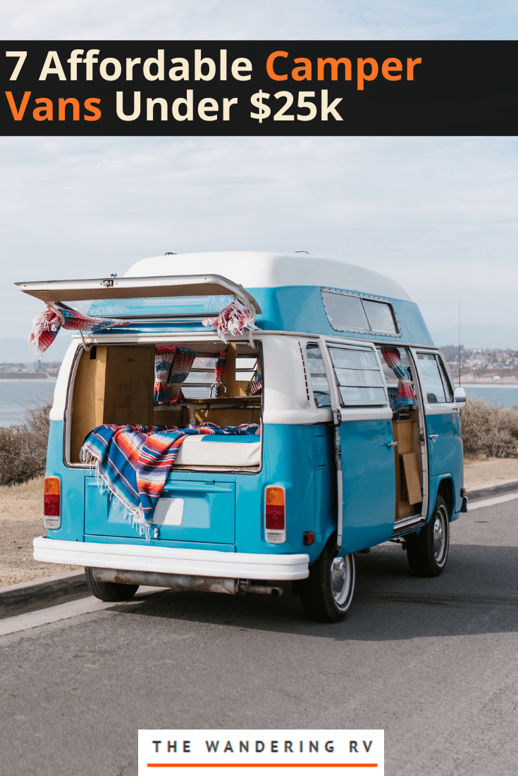 7 Affordable Camper Vans Under $25k - The Wandering RV
